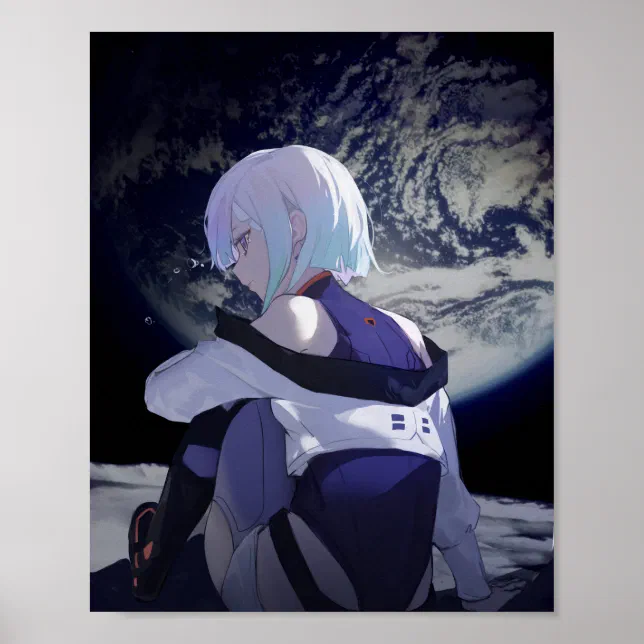 Lucy Cyberpunk Edgerunners Moon Poster | Zazzle