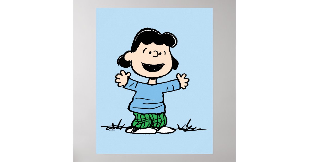 Lucy With Arms Wide Poster | Zazzle