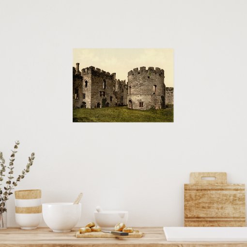 Ludlow Castle I, Shropshire, England Poster | Zazzle