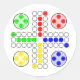 Ludo Classic Board Game Classic Round Sticker | Zazzle