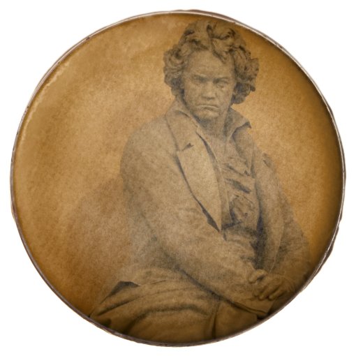 Ludwig Van Beethoven Chocolate Dipped Oreo | Zazzle