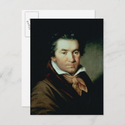 Ludwig van Beethoven Postcard | Zazzle