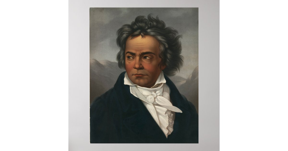 Ludwig van Beethoven Poster | Zazzle