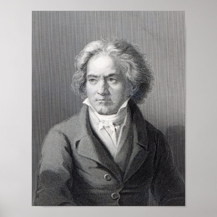Ludwig van Beethoven Poster | Zazzle