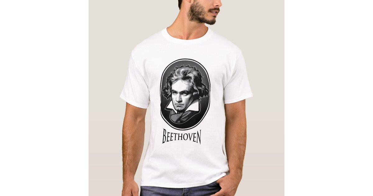 Ludwig Van Beethoven T-Shirt | Zazzle