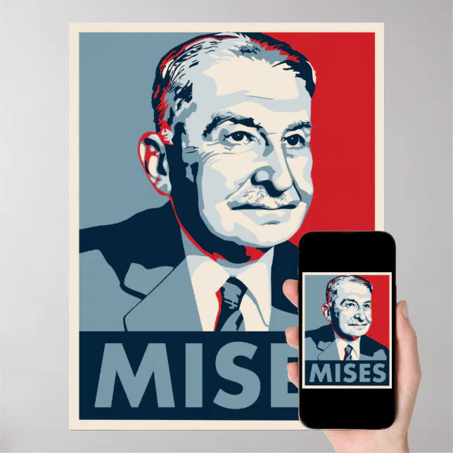 Ludwig von Mises Poster | Zazzle