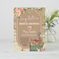 Luggage Long Distance Bridal Shower Invitation | Zazzle