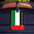 Luggage Tag with Flag of United Arab Emirates | Zazzle