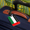 Luggage Tag with Flag of United Arab Emirates | Zazzle