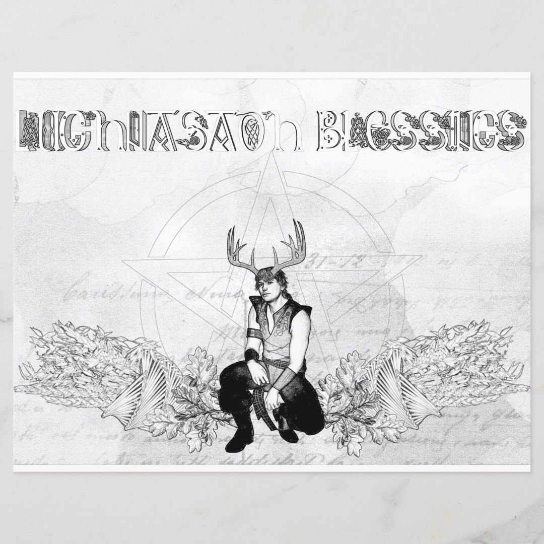 Lughnasadh Blessings Celtic Wicca Coloring Paper | Zazzle