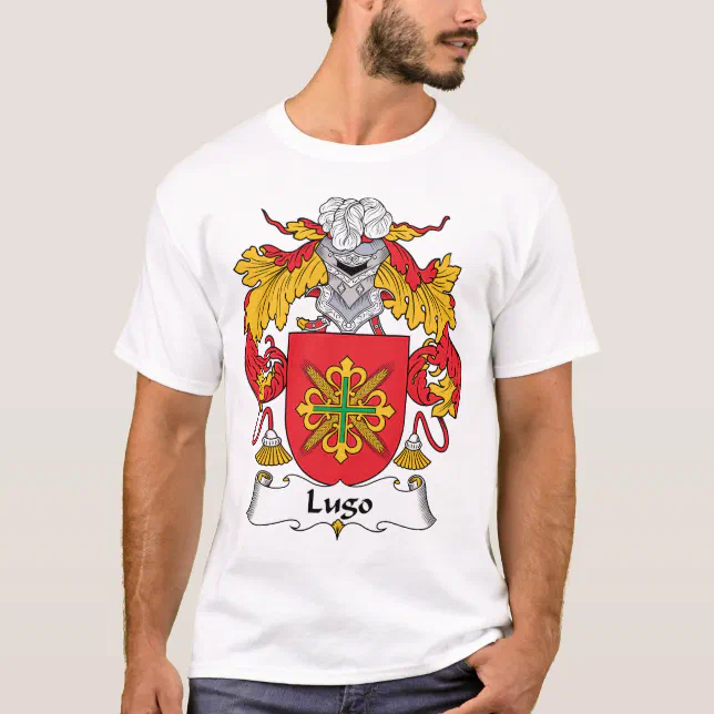 Lugo Family Crest T-Shirt | Zazzle