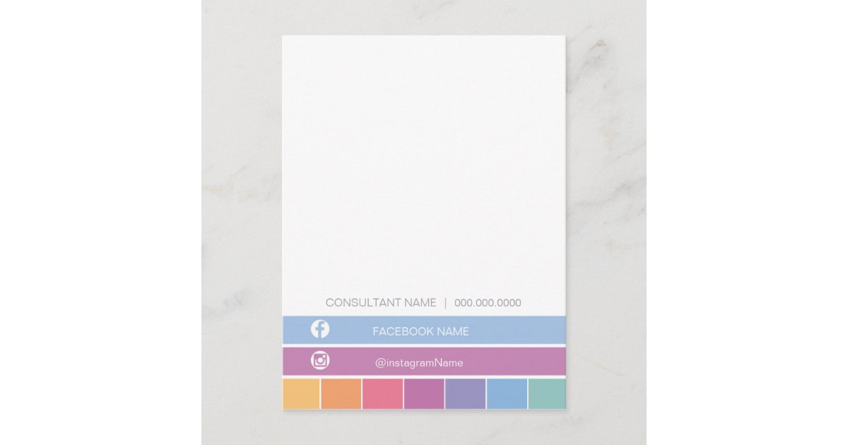 LuLaRoe Thank you / Care Instruction Card | Zazzle
