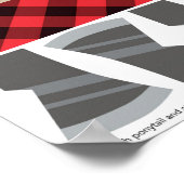 Lumberjack Birthday Party Game | Pin The Tail Game Poster | Zazzle