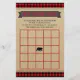 Lumberjack Boys Baby Shower Bingo Card | Zazzle