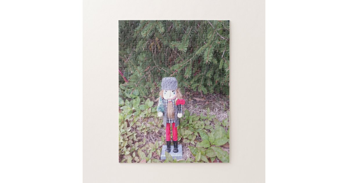 Lumberjack Nutcracker Jigsaw Puzzle | Zazzle