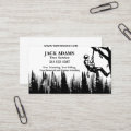 Lumberjack Tree Service Business Card | Zazzle