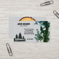 Lumberjack Tree Service Business Card | Zazzle