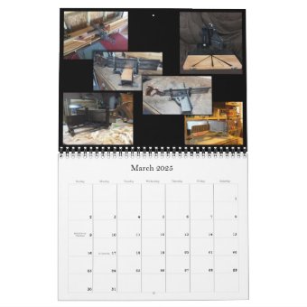 LumberJocks Hand Tool Calendar 2017 | Zazzle