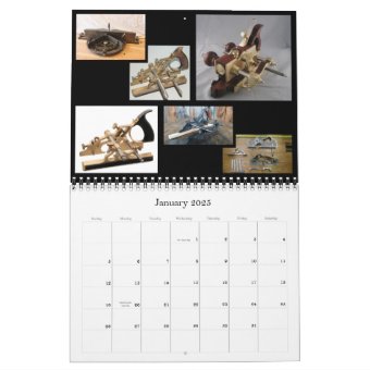 LumberJocks Hand Tool Calendar 2017 | Zazzle