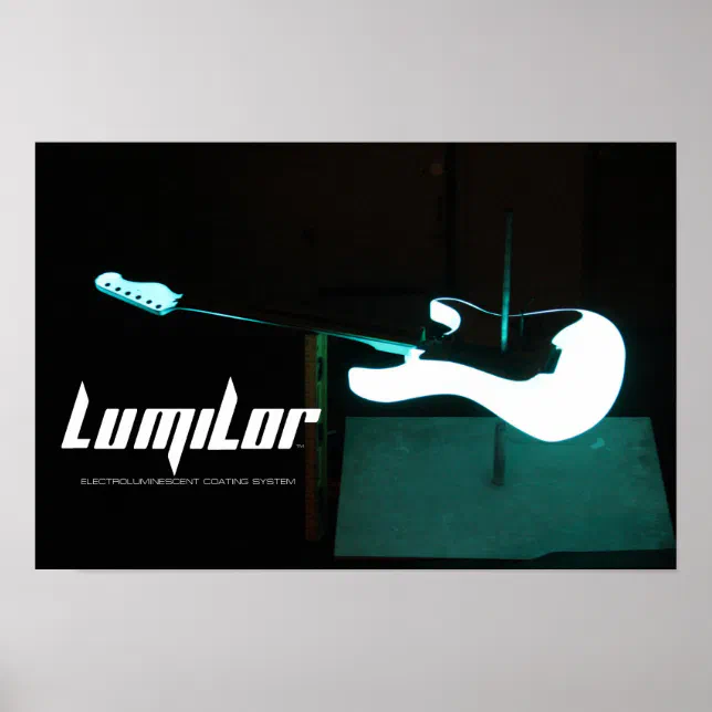 LumiLor Guitar Poster | Zazzle