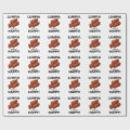 Lumpia Makes Me Happy Lumpia Wrapping Paper | Zazzle