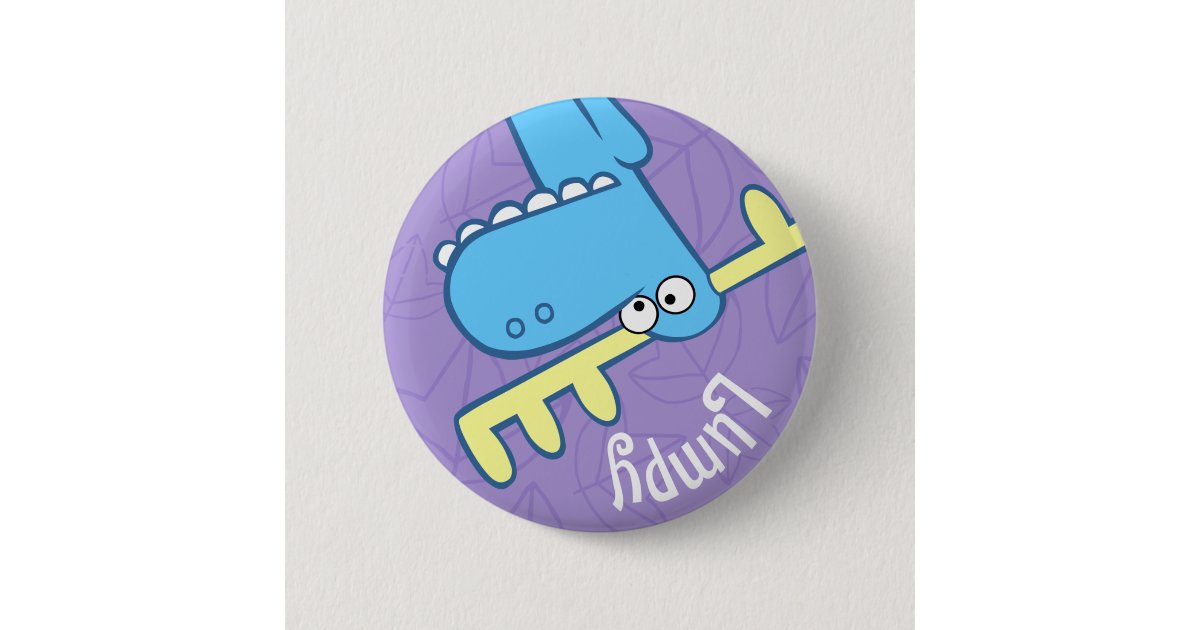 Lumpy Cute Button | Zazzle
