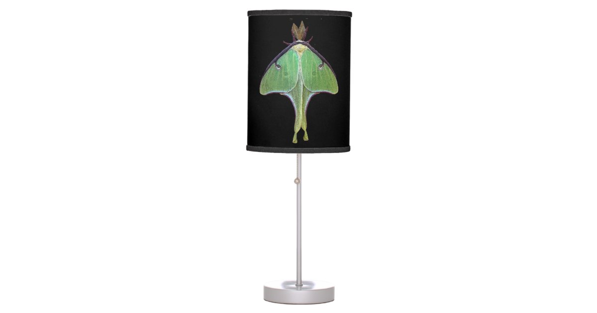 Luna Moth Table Lamp | Zazzle
