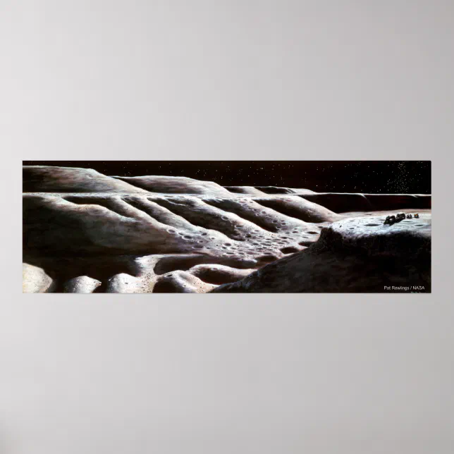 Lunar Exploration Poster | Zazzle