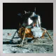 Lunar Module on the Moon Poster | Zazzle