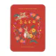 Lunar new year of the rabbit holiday card magnet | Zazzle
