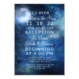 Moon Wedding Invitations | Zazzle