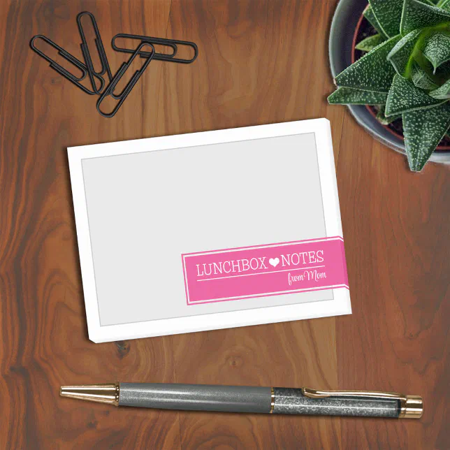 Lunch Box Love Notes | Zazzle