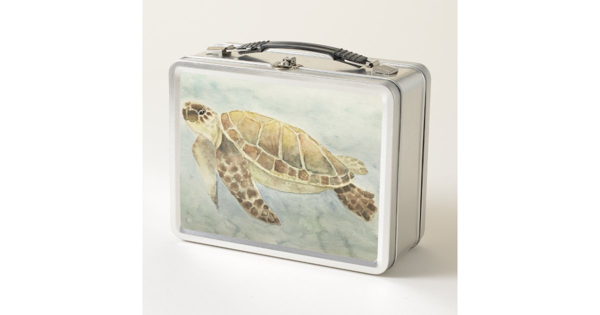 Lunch Box - Sea Turtle | Zazzle