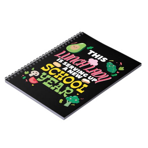 Lunch Lady Funny Back To School Cafeteria Worker Notebook | Zazzle