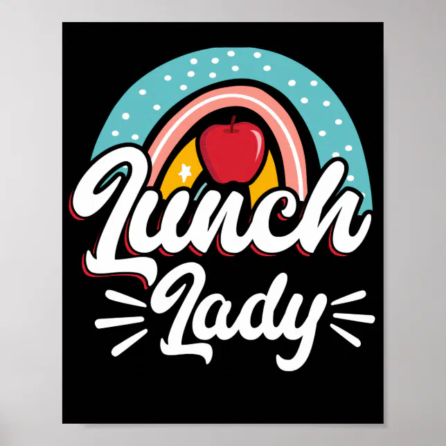 Lunch Lady Lunch Lady Lunch Lady Poster | Zazzle