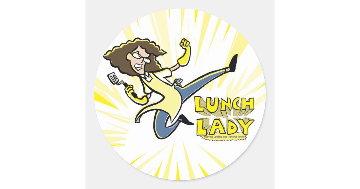 Lunch Lady stickers | Zazzle