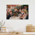 Luncheon Boating Party - Renoir Painting Poster | Zazzle