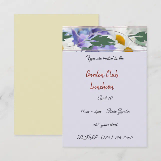 Luncheon Invitation | Zazzle