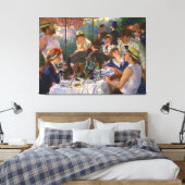 Luncheon of the Boating Party Renoir Fine Art Canvas Print | Zazzle