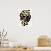Lunchtime - Great Horned Owl Poster | Zazzle