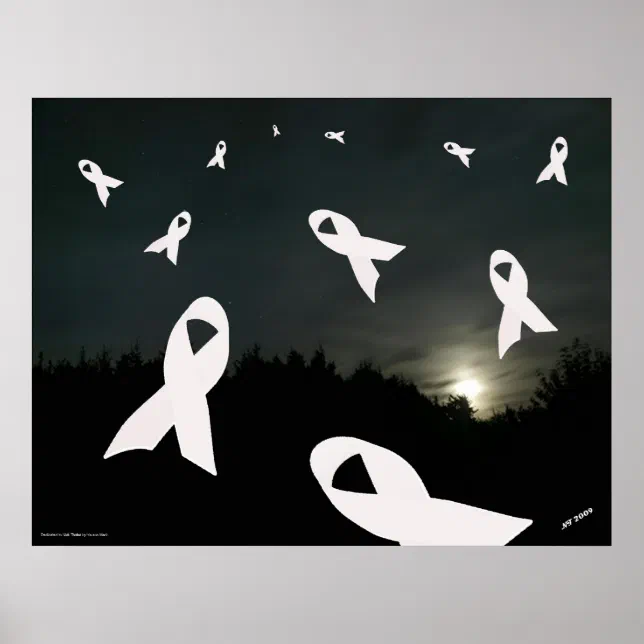 Lung Cancer Awareness Poster | Zazzle