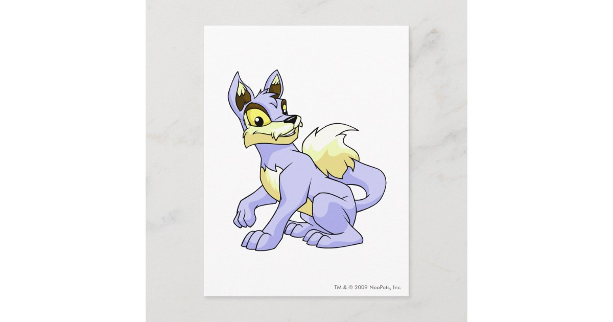 Lupe Blue Postcard | Zazzle