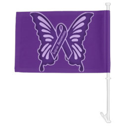 lupus awareness car flag | Zazzle