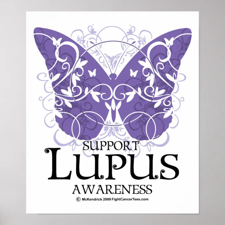 Lupus Butterfly Poster | Zazzle