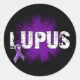 Lupus Classic Round Sticker | Zazzle