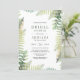 Lush Green Ferns Photo QR Code Bridal Shower Invitation | Zazzle