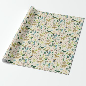 Lush Jungle Wrapping Paper | Zazzle