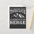 Lustiger Wander Spruch für Bergsteiger Postcard | Zazzle