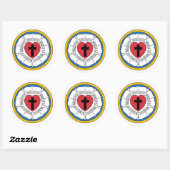 Lutheran Coat of Arms Sticker | Zazzle