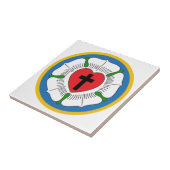 Luthers Rose Ceramic Tile | Zazzle